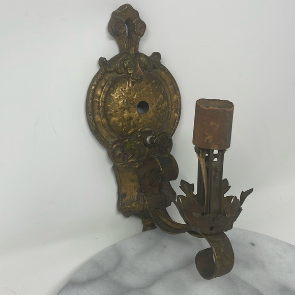 Architectural Salvage Vintage | Accents | Vintage Painted Metal Wall ...